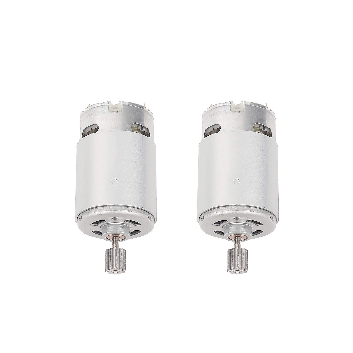 2 Pcs 550 24V 40000RPM Electric Motor for Kids Ride On Car, RS550 24 Volt Motor Gearbox Accessories for Children Ride On Toys Replacement Parts