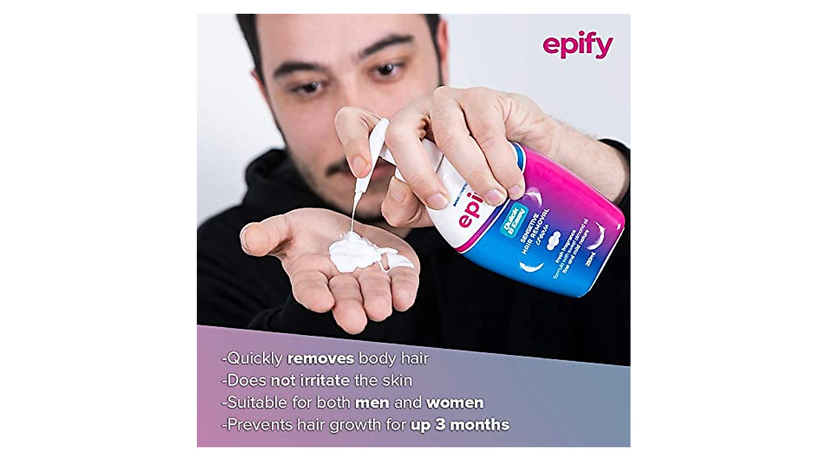 Epify Hair Removal Cream for Men & Women - Long-Lasting Smooth Skin