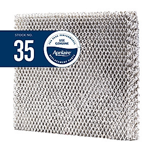 Aprilaire 413 Replacement Air Filter for Aprilaire Whole Home Air Purifiers, Healthy Home Allergy Filter, MERV 13 (Pack of 2) + 35 Replacement Water Panel for Aprilaire Whole House Humidifier Models