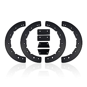 8-Pack 731-0782 Snow Blower Paddle Kit Compatible with MTD 21" Two-Cycle Single & Stage Snowblowers, Replacement for 731-0781 731-0780 721-0287 931-0782A 73-016 753-0613 (Without Hardware)