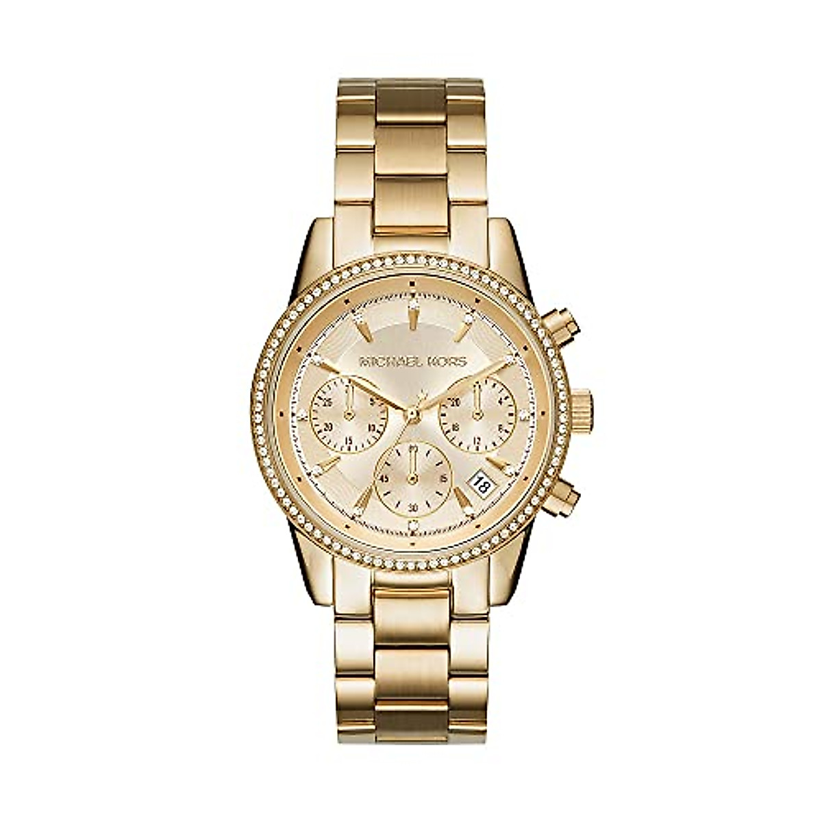 Michael Kors Women's Ritz Gold-Tone Watch MK6356