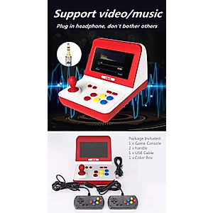 New JXD classic nostalgia big rocker retro Multiplayer mini arcade console Dual-core 32GB build in 9000 games more than 10 simulators such as mame/CPS/arcade mp3 mp4