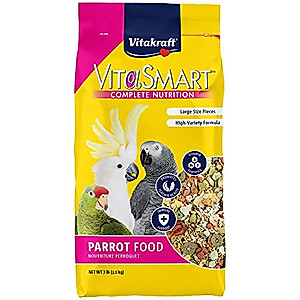 Vitakraft Vita Smart Parrot Food, 7 lb