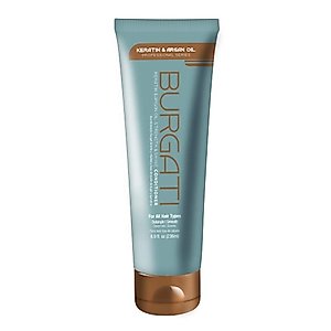 Burgati Moroccan ​Argan Oil Conditioner with Keratin Sulfate Free for Dry, Frizzy, Curly or Damaged Hair Professional Strength-Made in USA - 8 Fl Oz