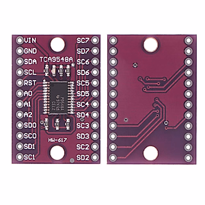 AITRIP 12PCS TCA9548A I2C IIC Multiplexer Breakout Board Module 8 Channel Expansion Development Board for Arduino