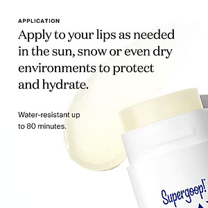 Supergoop! PLAY Lip Shield SPF 30 with Coconut - 3 Pack - Hydrating, Reef-Friendly SPF Lip Balm - Moisturizing Lip Treatment For Dry Cracked Lips - Clean Ingredients & Broad Spectrum UV Protection