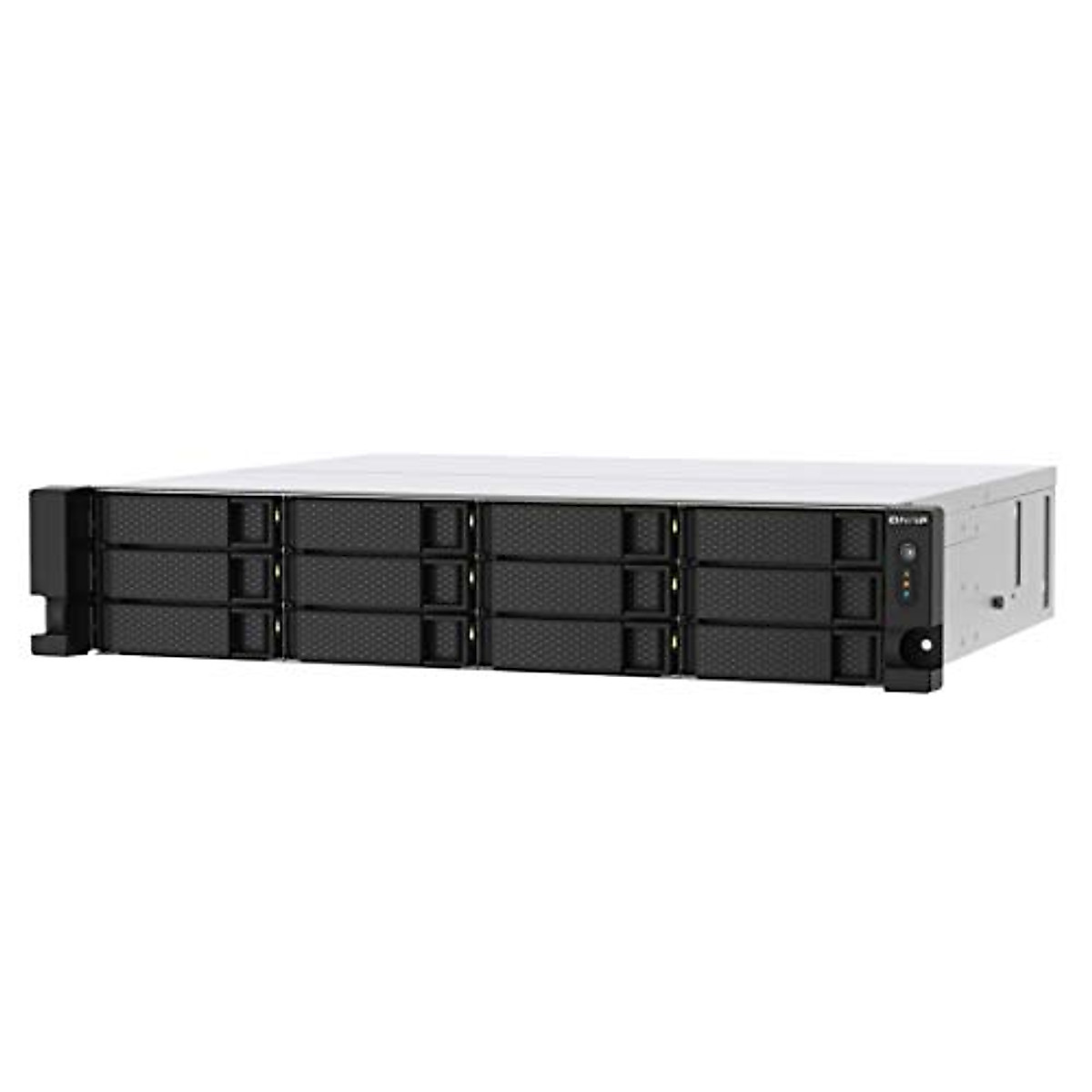 QNAP TS-1253DU-RP 12 Bay Rackmount NAS with Two 2.5GbE Ports, Redundant PSU