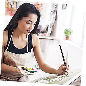 VILLCASE 3pcs Set Adult Coloring Pens Miniature Kit Spray Paint Set Miniature Painting Detail Line Brush Art Special Pen Acrylic Brush to Paint Acrylic Paint Wooden Manicure