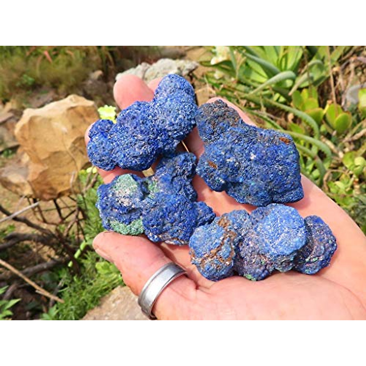 StarStuff.Rocks Crystal and Mineral Specimens: Natural Azurite