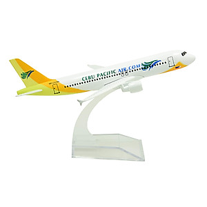 TANG DYNASTY(TM) 1:400 16cm Air Bus A320 Cebu Pacific Airline Metal Airplane Model Plane Toy Plane Model