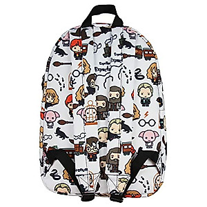 Bioworld Harry Potter Laptop Backpack Chibi Characters Art Sublimated Bag