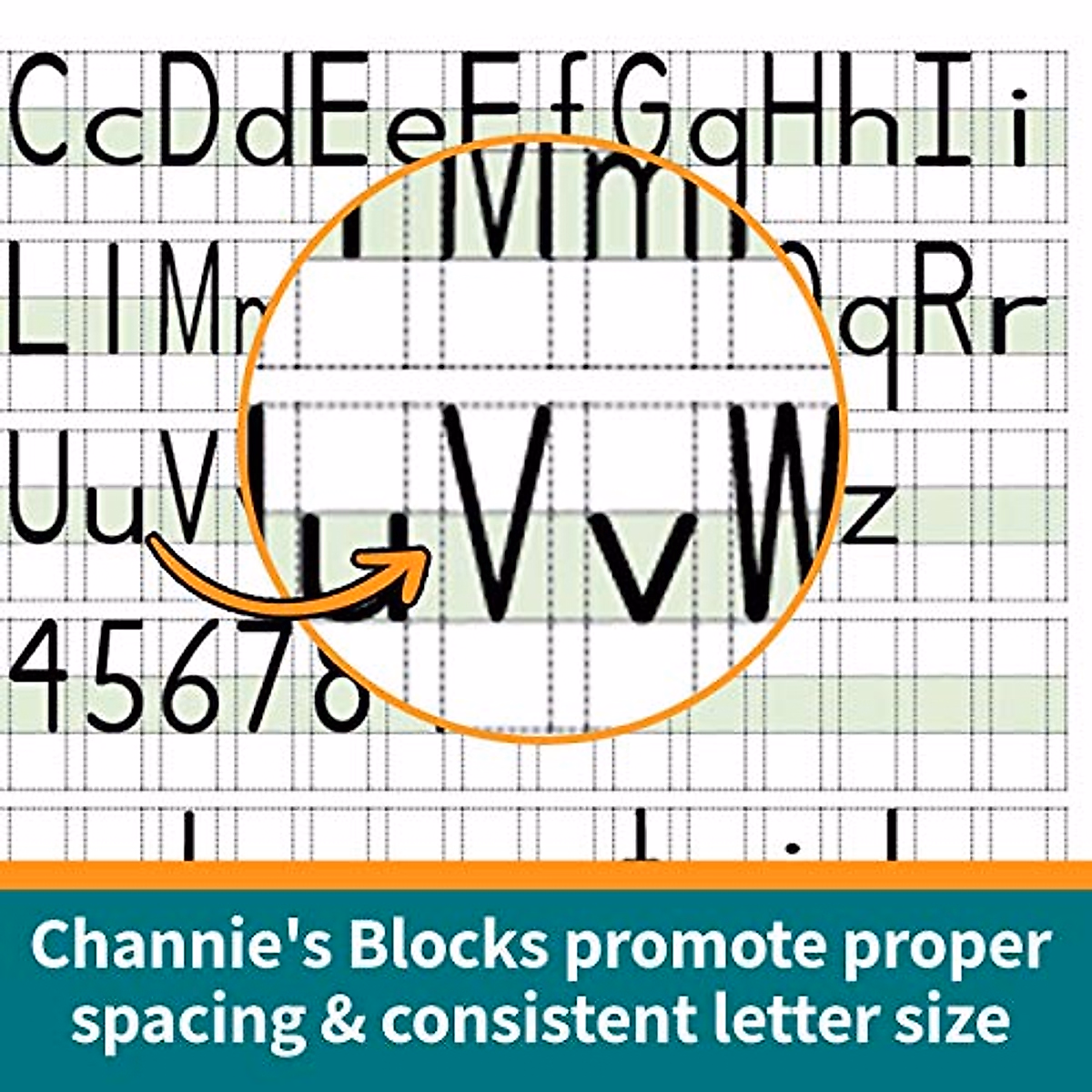 Channie’s Workbook Set for Pre-Kindergarten - 3rd Grade Elementary School Students, 4 Handwriting Pads & 2 Math Practice Workbooks (6 Pack)