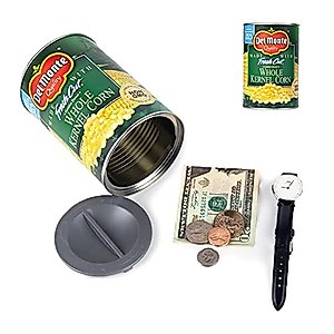 Fake Whole Kernel Corn Can Safes Diversion Secret Stash Safes
