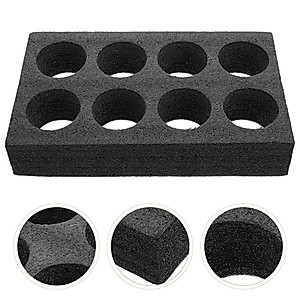 Cabilock 3Pcs Cup Holder Drink Packaging Tray take Out Cup Tray Drink Carry Tray Cup Drink Carry Holder car Stands sodas Drinks Food Tray for car Outdoor Cup Tray Tool Pearl Cotton Coffee