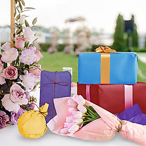 120 Sheets 20"X14" Colored Tissue Paper for Gift Bags Wrapping Paper, Art Tissue Paper Bulk for Weddings Birthday Party Crafts Decoration, 10 Colors