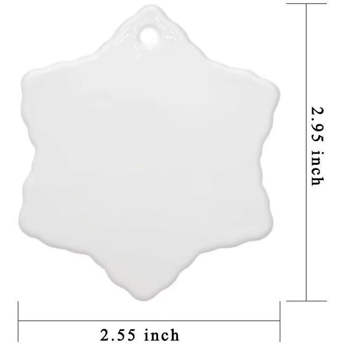 Personalized Ornaments Italy Bridge of Sighs Venice Christmas Ornament Porcelain Double Sided Snowflake Souvenirs Farmhouse Home Living Room Decor Can be Given on Keepsake for Couples Present