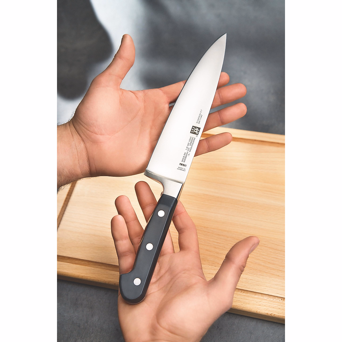 Professional S Zwilling J.A Henckels 3 Piece Knives Set, Black/Stainless Steel (35602-000-0)