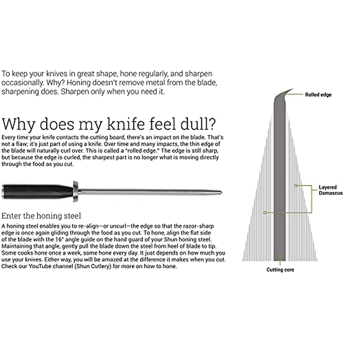 Shun Cutlery Premier Grey 5-Piece Starter Block Set, Kitchen Knife & Knife Block Set, Includes 8” Chef's Knife, 4” Paring Knife, 6.5” Utility Knife, & Honing Steel, Handcrafted Japanese Kitchen Knives