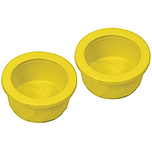 Van Ness 2 Pack of Heavyweight Crock Dishes, Midget, for Small Pets, Assorted Colors