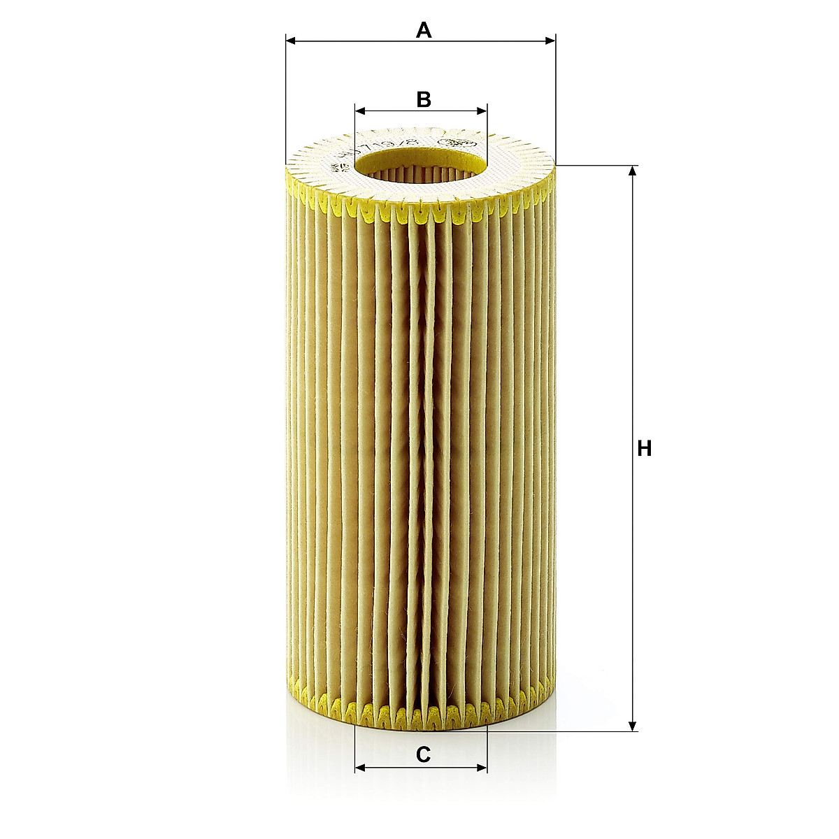 Mann-Filter HU 719/8 X Metal-Free Oil Filter