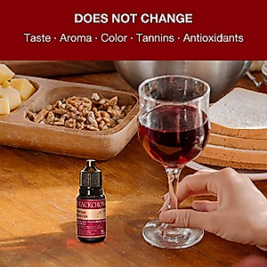 HackChow Wine Filters Remove Sulfites and Histamines, Reduce Tannins, Keep Away Allergies and Migraines, Taste the Charm of Wine, and Are Great Gifts for People and Parties.