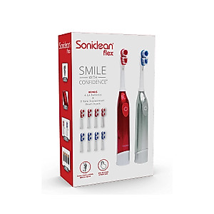 Soniclean Flex Silver and Red