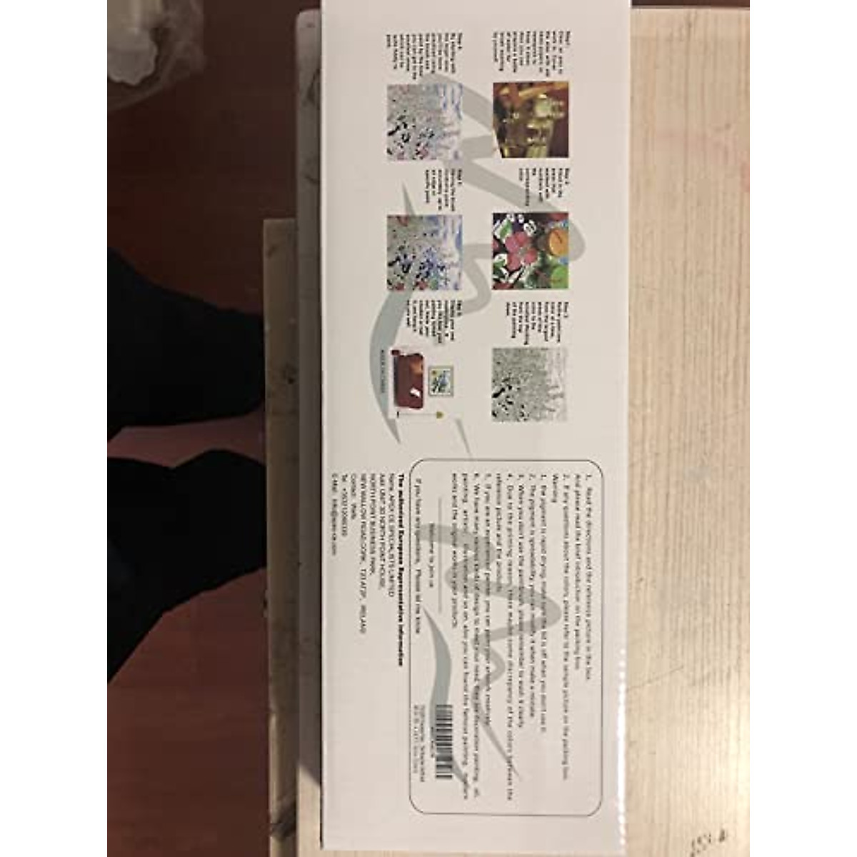 YXQSED [Framless] DIY Oil Painting Paint by Number Kit for Adult Kids-Linen Material-Like Birds in The Branches 16x20 Inch