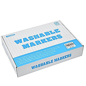 Rarlan Washable Markers Bulk, Markers for Kids, Bulk pack, 12 Colors, 240 Count