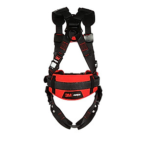 3M Protecta Construction Style Harness 1161300, Black, Small, 1 Ea/Case