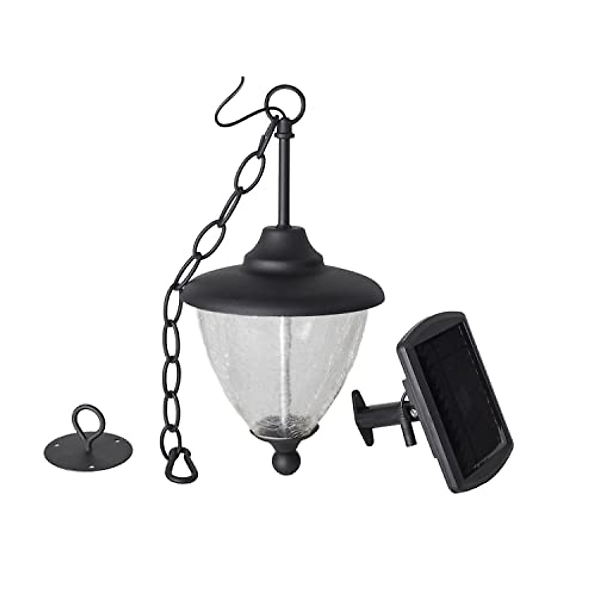 Classy Caps HL152 Eclipse Solar Hanging Chandelier, Black