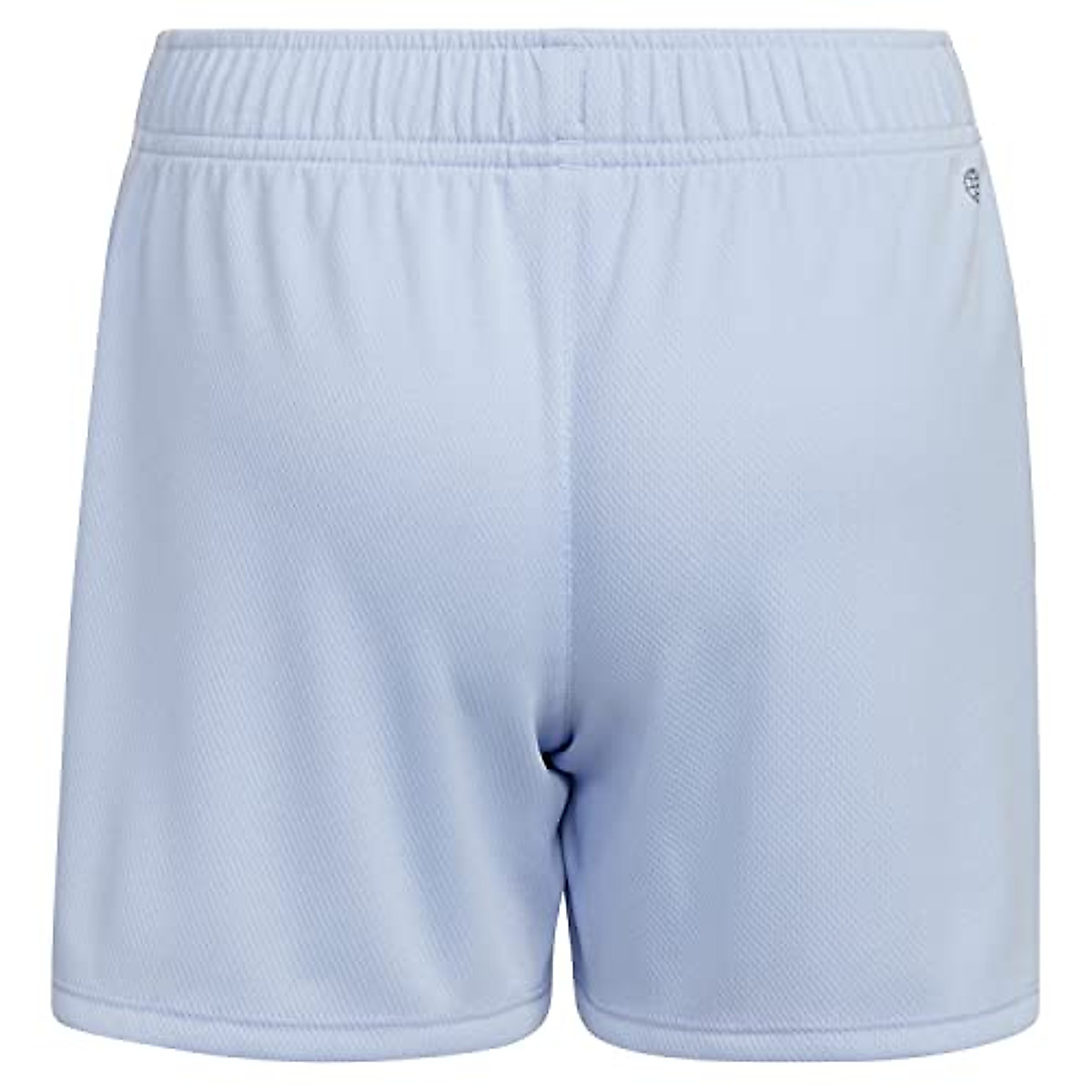 adidas Girls' Big AEROREADY 3-Stripe Pacer Mesh Short, Blue Dawn, XL (16)