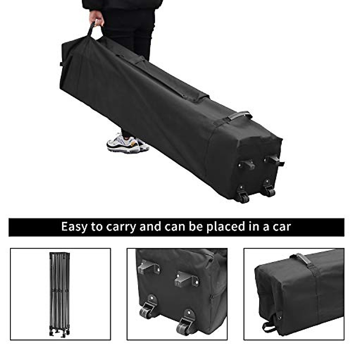 Klismos 10x20 Pop up Canopy Tent Outdoor Party Wedding Gazebos with Sidewalls Blue