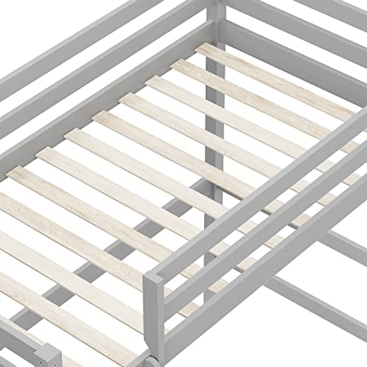 Hillsdale Furniture Caspian Twin Loft Bed, Gray