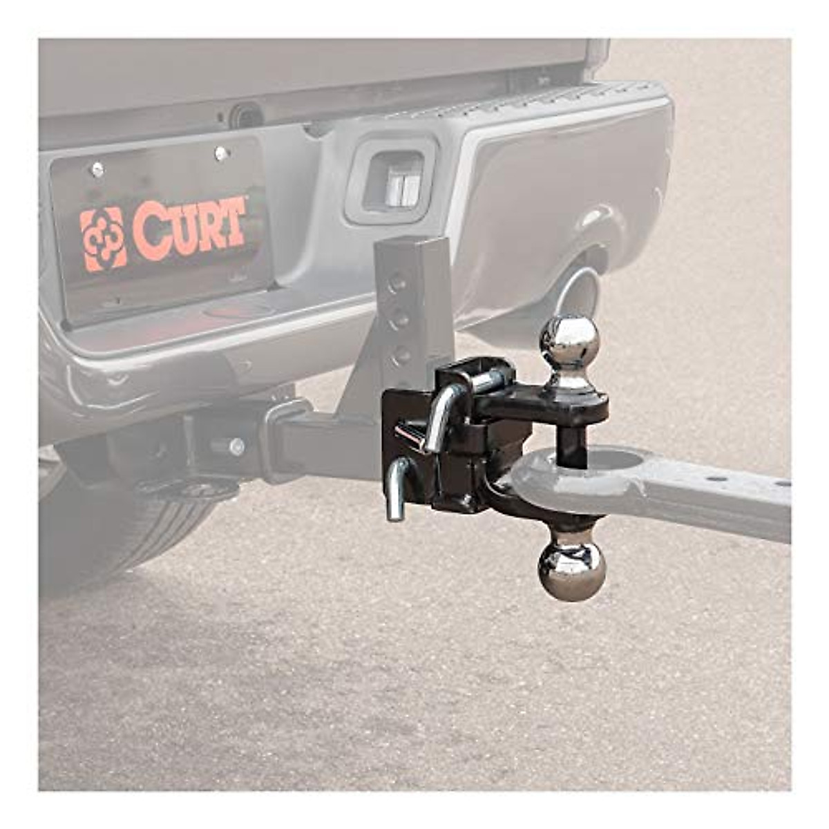 CURT 45008 Replacement Head for Adjustable Trailer Hitch Ball Mount #45049