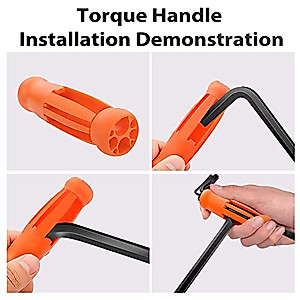 Ieusew Allen Wrenches Sets, 8-piece Hex Key Set, Metric Sizes 2mm, 2.5mm, 3mm, 4mm, 5mm, 6mm, 8mm, and 10mm