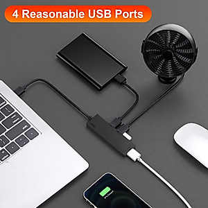 TSUPY USB 3.0 Hub Multi USB Data HUB Ultra-Slim USB HUB USB Multiport Extender