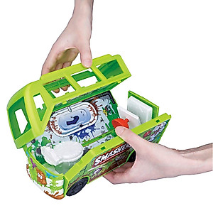 Smashers Sludge Bus Fold-Out Playset with 2 Exclusive Smashers Series 2 Gross by ZURU
