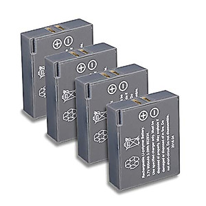 EARTEC UL413 Ultralite-HD 4-Person Full Duplex Wireless Intercom Headset Communication System, Single and Dual Ear Headsets, Up to 1000ft Range, U.S. Company