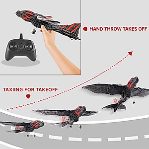 Eayaele RC Plane Fly Dragon, RC Airplane Remote Control Plane for Kids Beginner Boys Easy to Fly