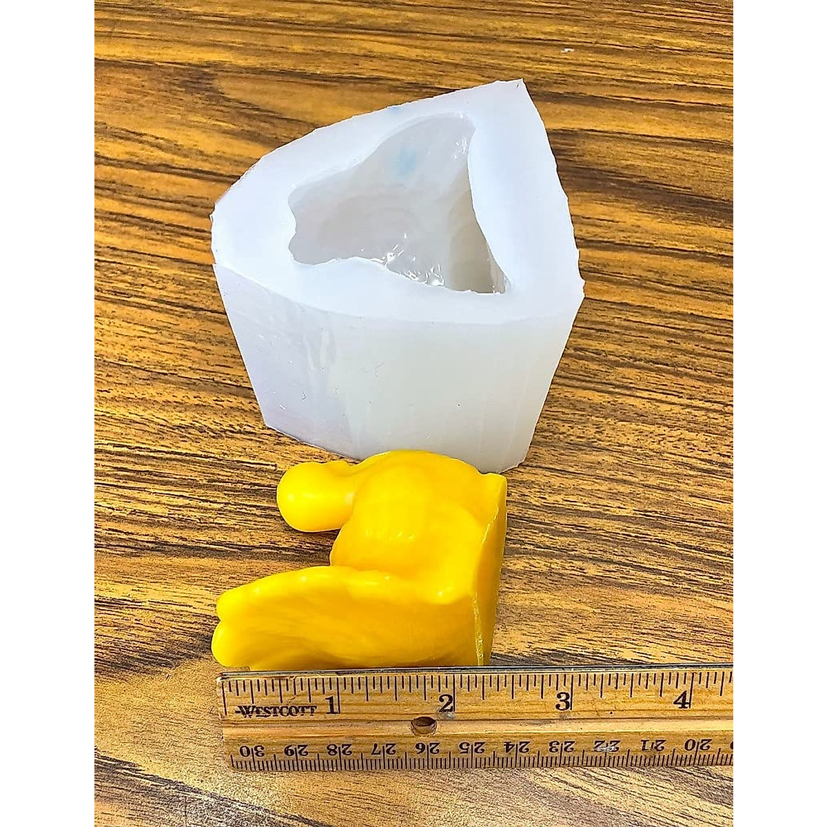 2 1/4'' small 3D silicone turkey mold candle soap TheHandmadeCharm