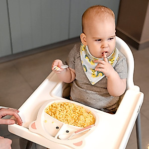 WESOTE Baby Bandana Drool Bibs for unisex，12 Pack Baby Bibs for Teething and Drooling，Organic Cotton Bib for Boys Girls