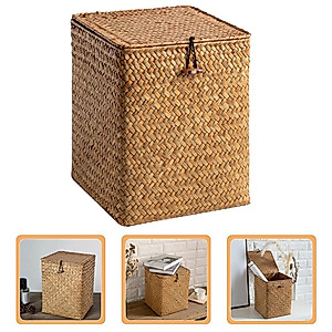 ULTECHNOVO Storage Cube, Wicker Storage Baskets for Shelves, Storage Baskets, Wicker Storage Basket for Bedroom, Living Room (12.38X10.22in)