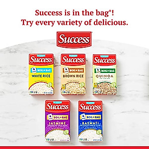 Success Boil-In-Bag Quinoa, Quick Tri-Color Quinoa, 12-Ounce Box