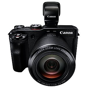 Canon digital camera PowerShot G3X EVF Kit wide-angle 24 mm 25 x optical zoom PSG3XEVFKIT - International Version (No Warranty)