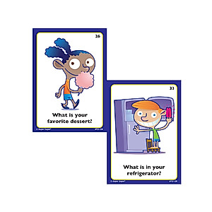 Super Duper Publications | WH Questions at Home Fun Deck | Communication and Social Skills Flash Cards | Educational Learning Products for Children