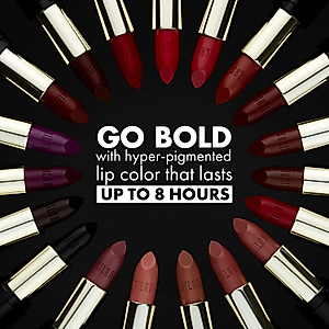 Milani Bold Color Statement Matte Lipstick - I Am Victorious (0.14 Ounce) Vegan, Cruelty-Free Bold Color Lipstick with a Full Matte Finish