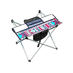 DOUBAO Portable Foldable Table Camping Outdoor Furniture Computer Bed Tables Light Folding Desk Picnic Aluminium Alloy
