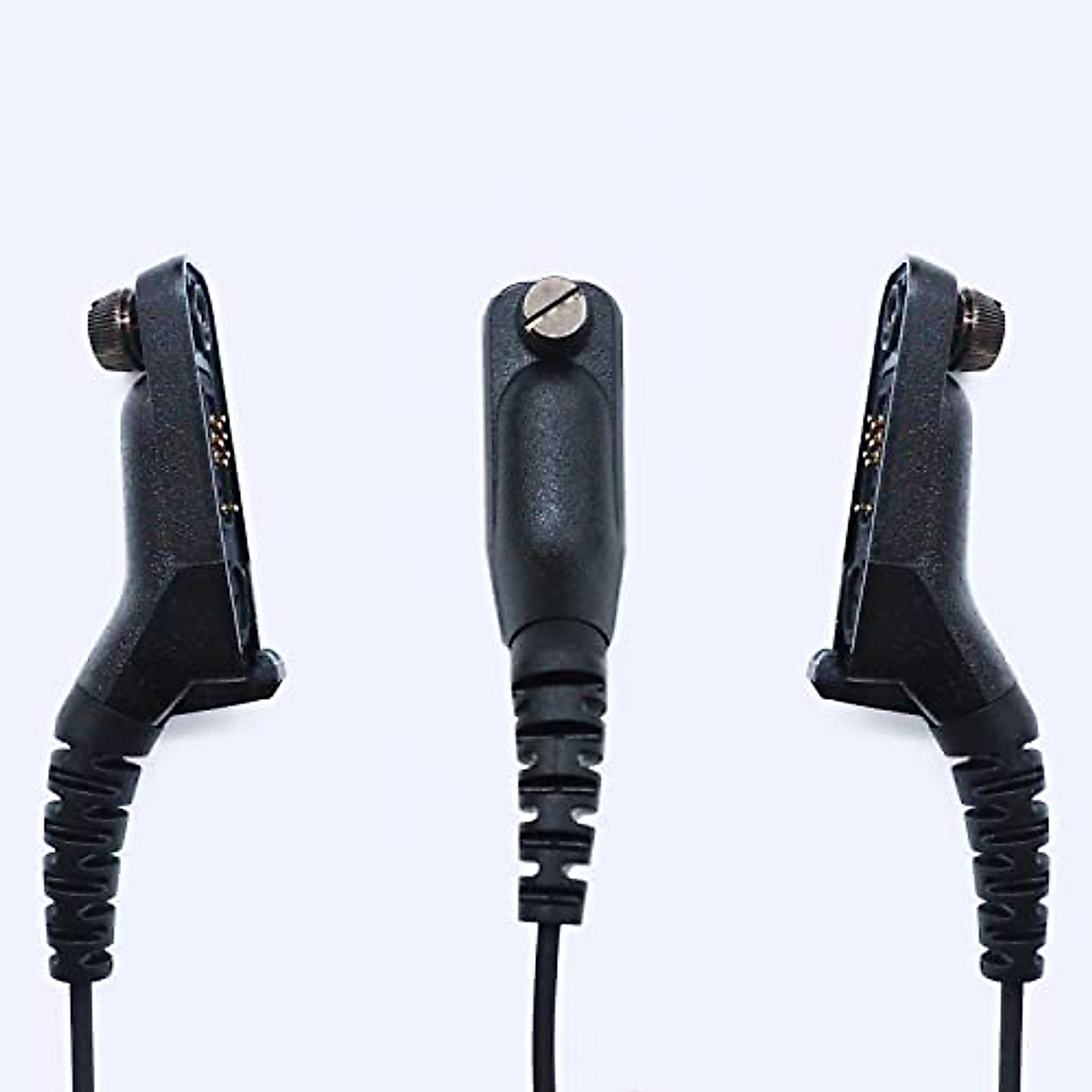 Motorola APX 6000 Earpiece Compatible with Motorola XPR 7550 7550e 7580e 6550 APX 4000 6000 7000 8000 Walky Talky/Two Way Radio 【G-Shape】 Headset Ear Piece with Mic