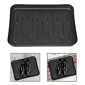 Simple Shoe Trays Shoe Boot Drying Tray Pet Feeding Mat Flower Pots Tray Sundries Storage Mat Boots Shoes Storage Plate