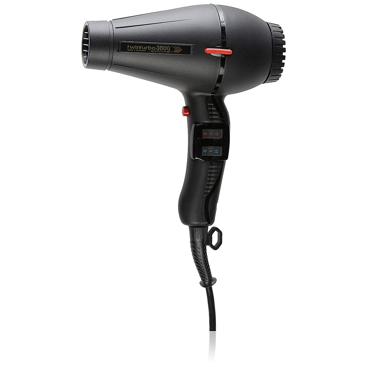 Pibbs Twin Turbo 3800 Ionic & Ceramic, Black